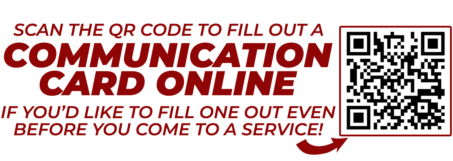 comm card qr code | Verity Baptist Church
